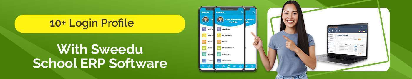 Sweedu School Management Software Multiple Login Profile