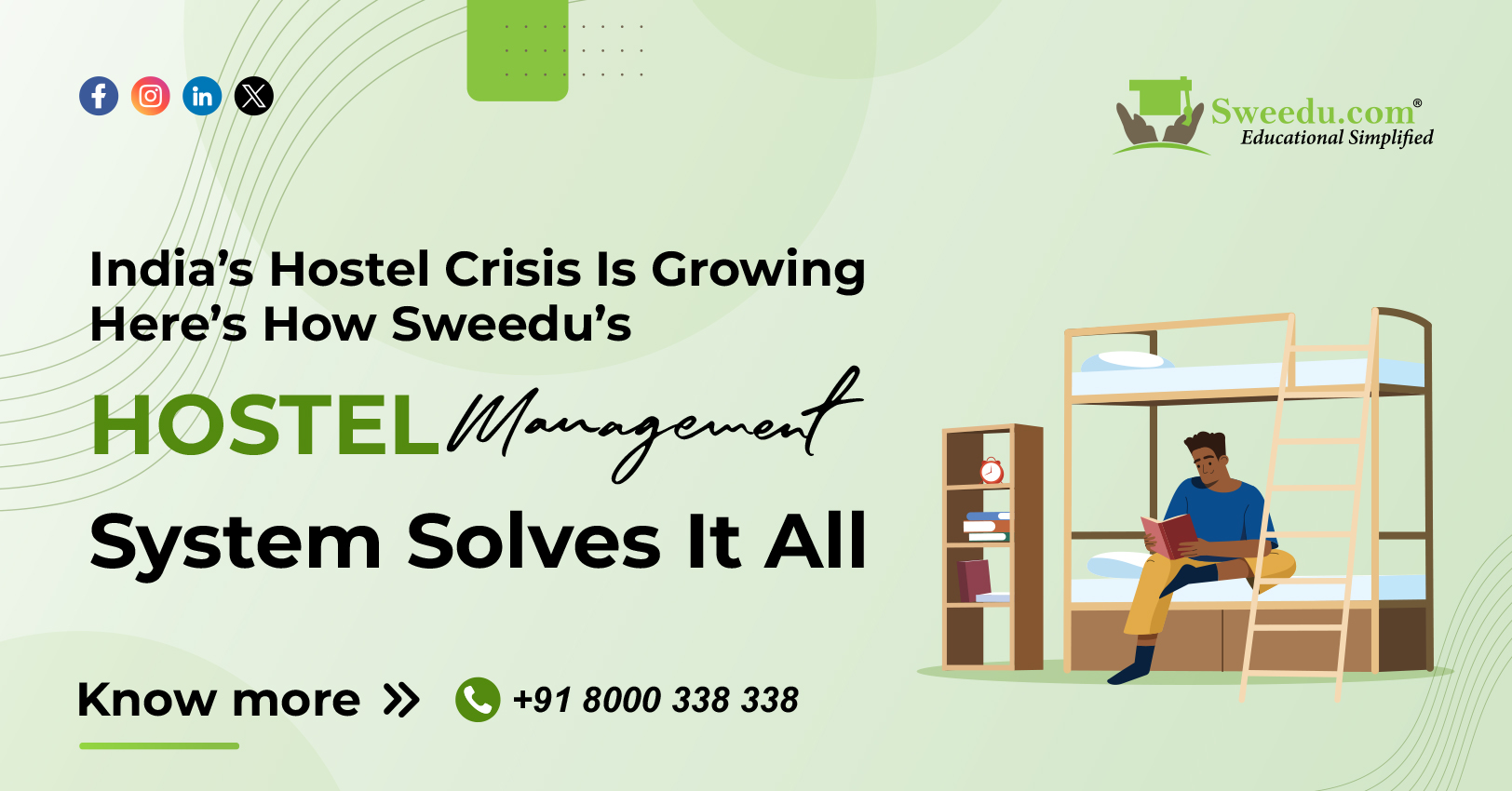 India’s Hostel Crisis Is Growing Here’s How Sweedu’s Hostel Management ...